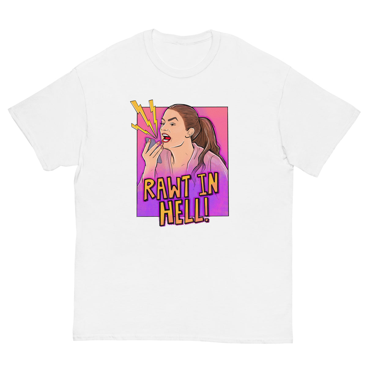 Rawt in Hell Brittany Pump Rules unisex classic tee – Hello Harlot