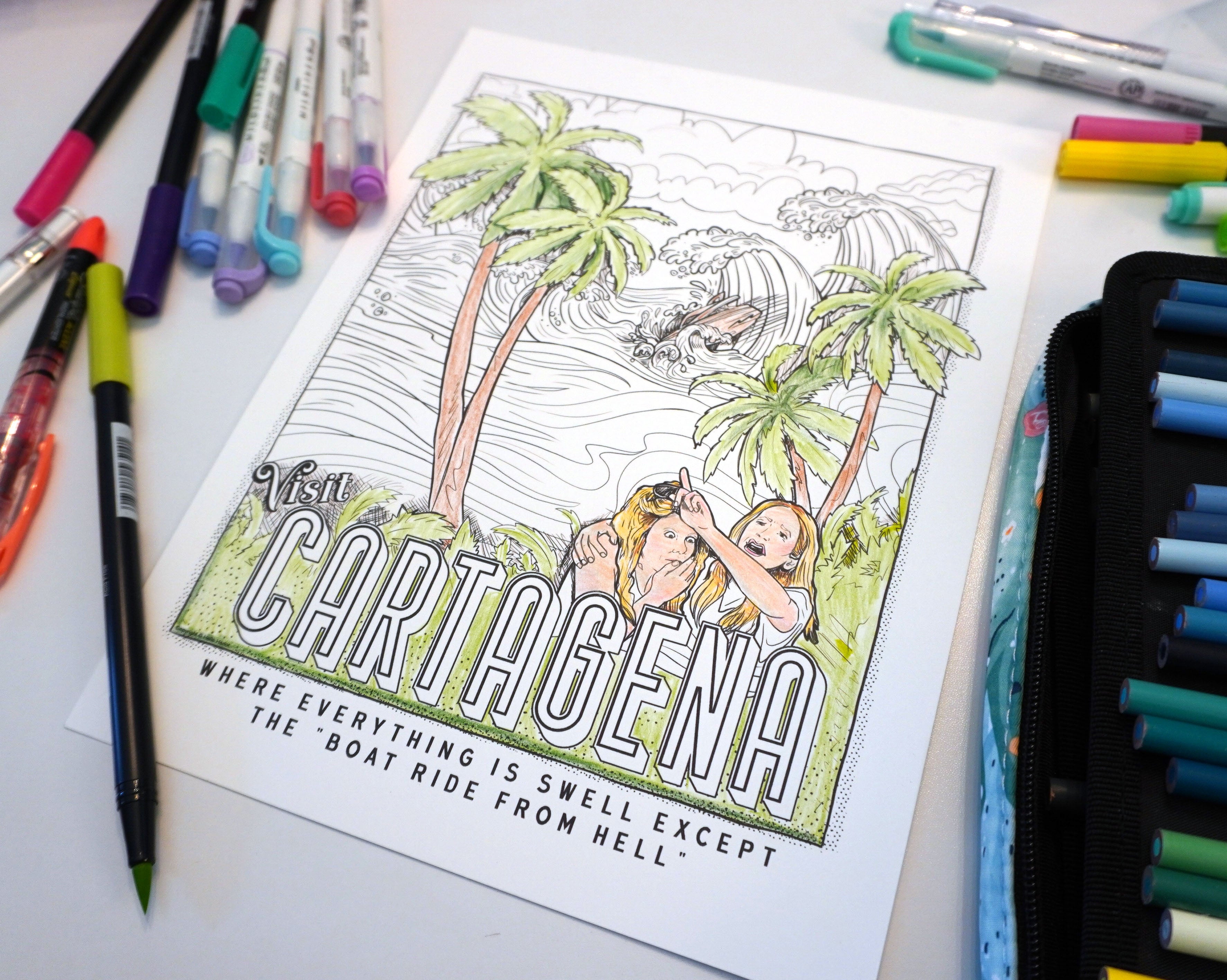 RHONY Coloring Book – Hello Harlot