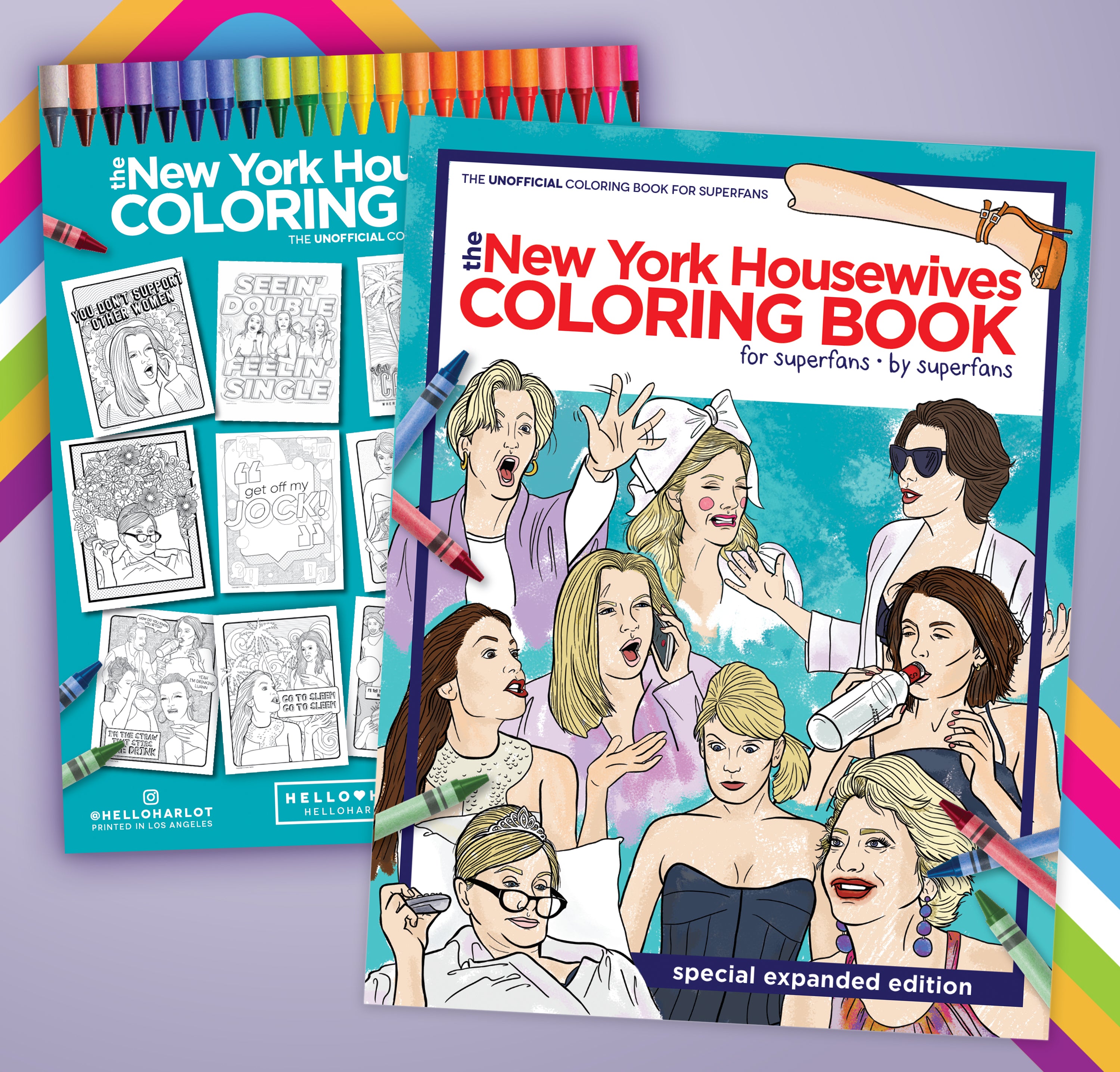 RHONY Coloring Book – Hello Harlot