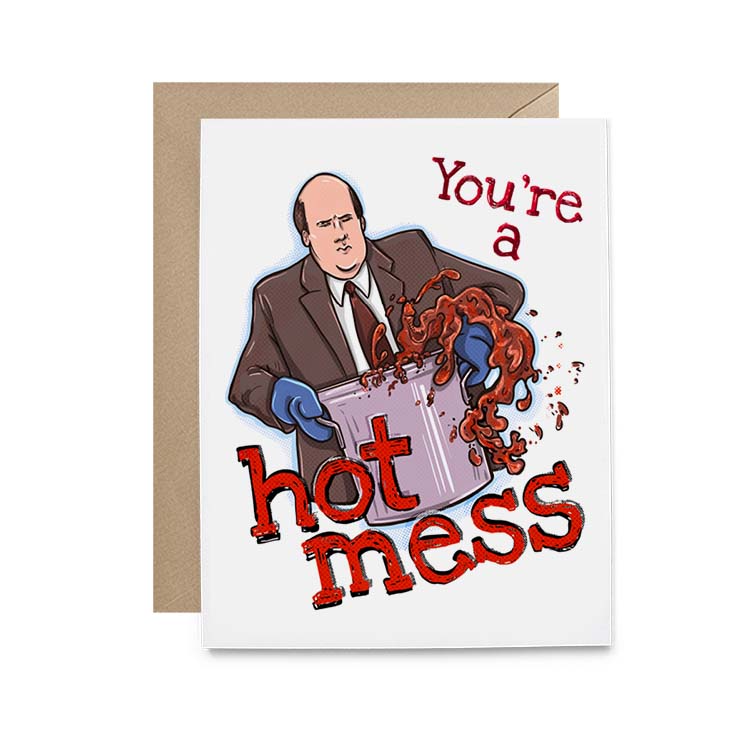Hot Mess Office Card – Hello Harlot